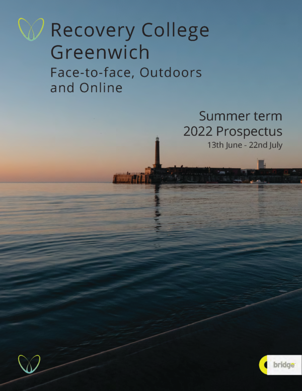 Timetable & Prospectus - Recovery College Greenwich